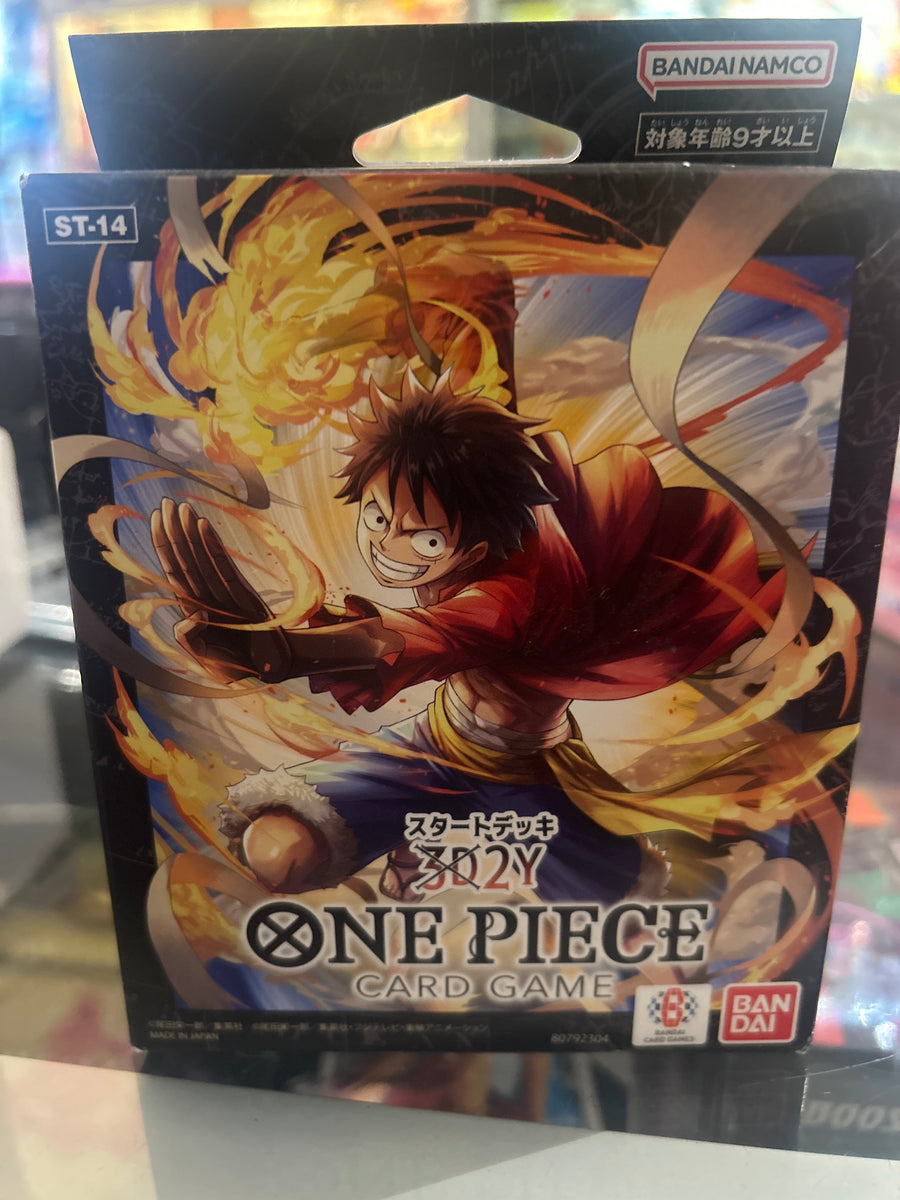 BANDAI ONE PIECE Card Game Starter Deck 3D2Y [ST-14] – Toy Mandala