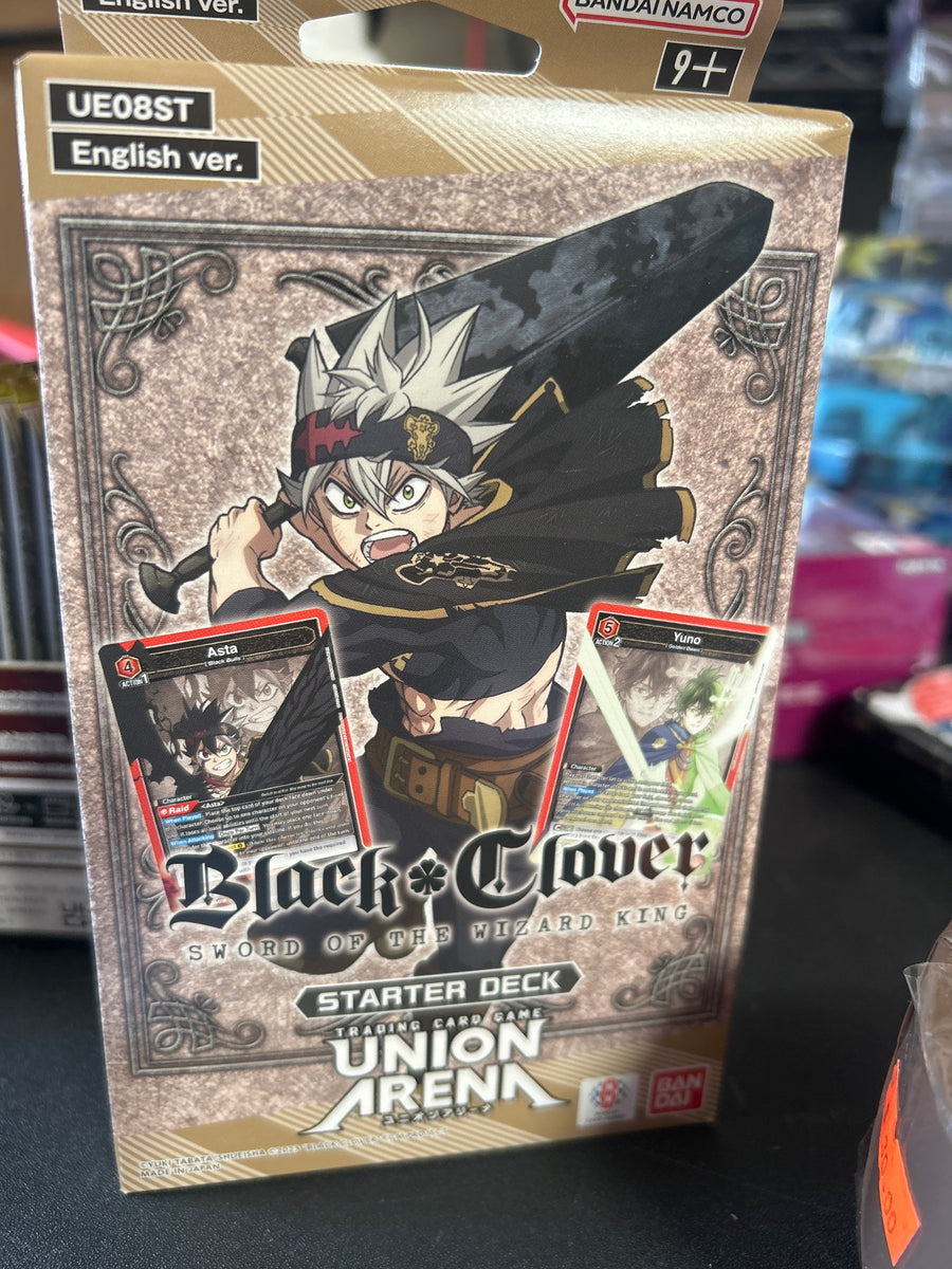 Union Arena Card Game: Starter Deck: Black Clover (UE08ST) – Toy Mandala