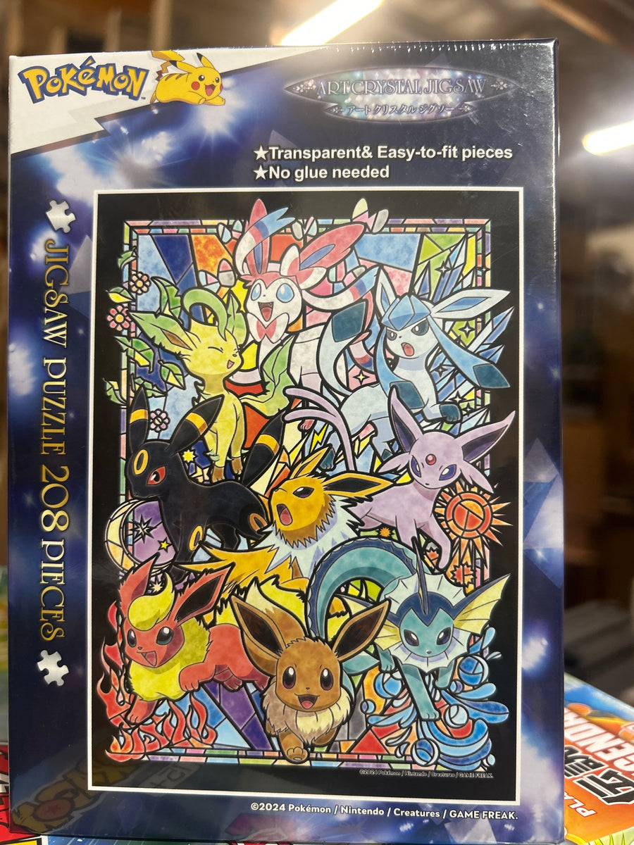 Ensky Pokemon Eevee Evolutions 208 Piece Art Crystal Jigsaw Puzzle ...