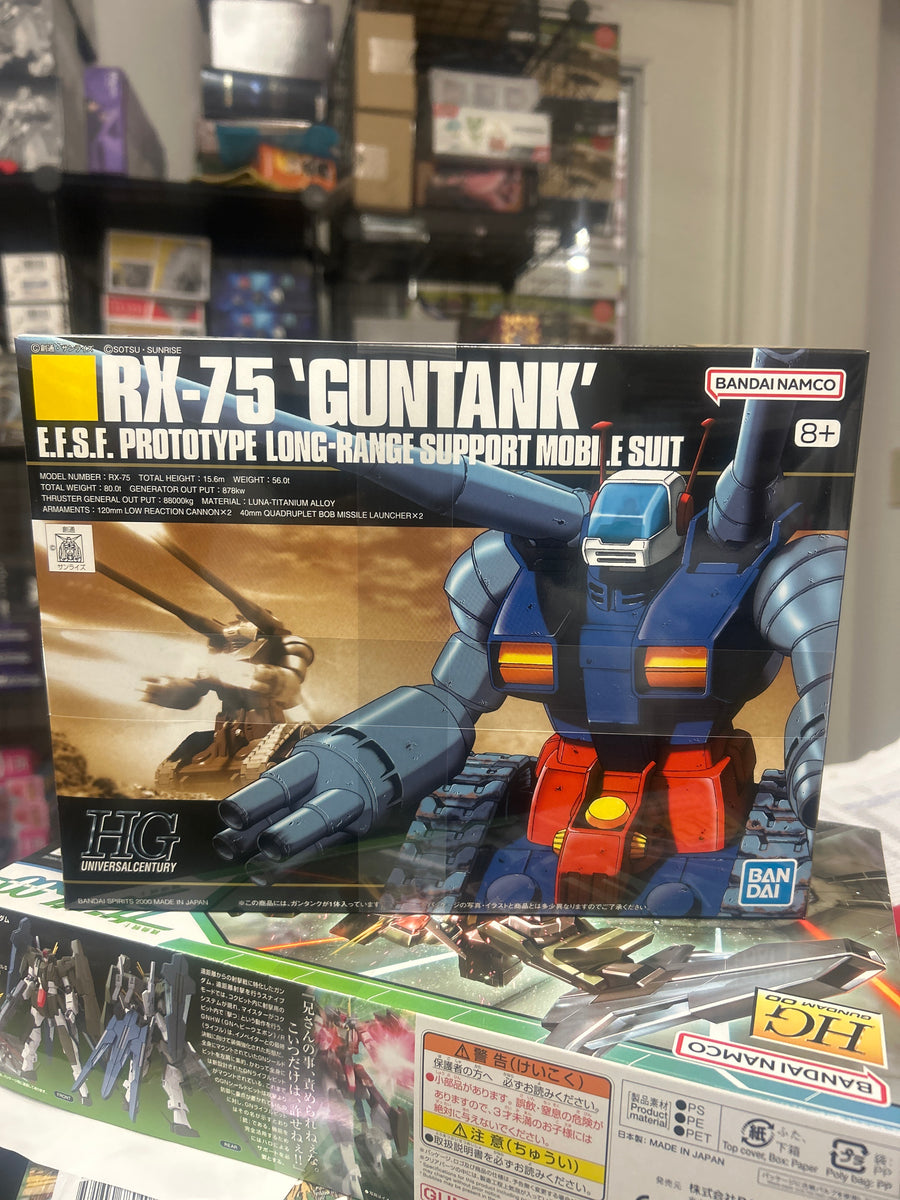 HGUC 1/144 RX-75 Guntank Mobile Suit Gundam Model Kit Bandai Hobby ...