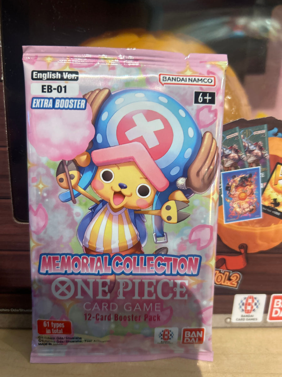 One Piece * Memorial Collection * English Booster Pack EB-01 New Seale ...
