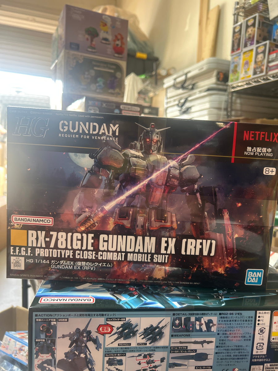 #255 Gundam EX (RFV) Gundam: Requiem for Vengeance, Bandai Hobby HG 1 ...