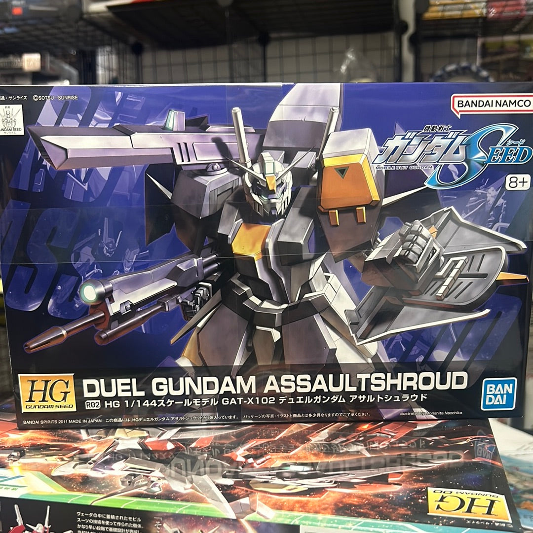 Bandai HGSEED 1/144 #R02 Duel Gundam Assault Shroud "Gundam SEED" Mode ...