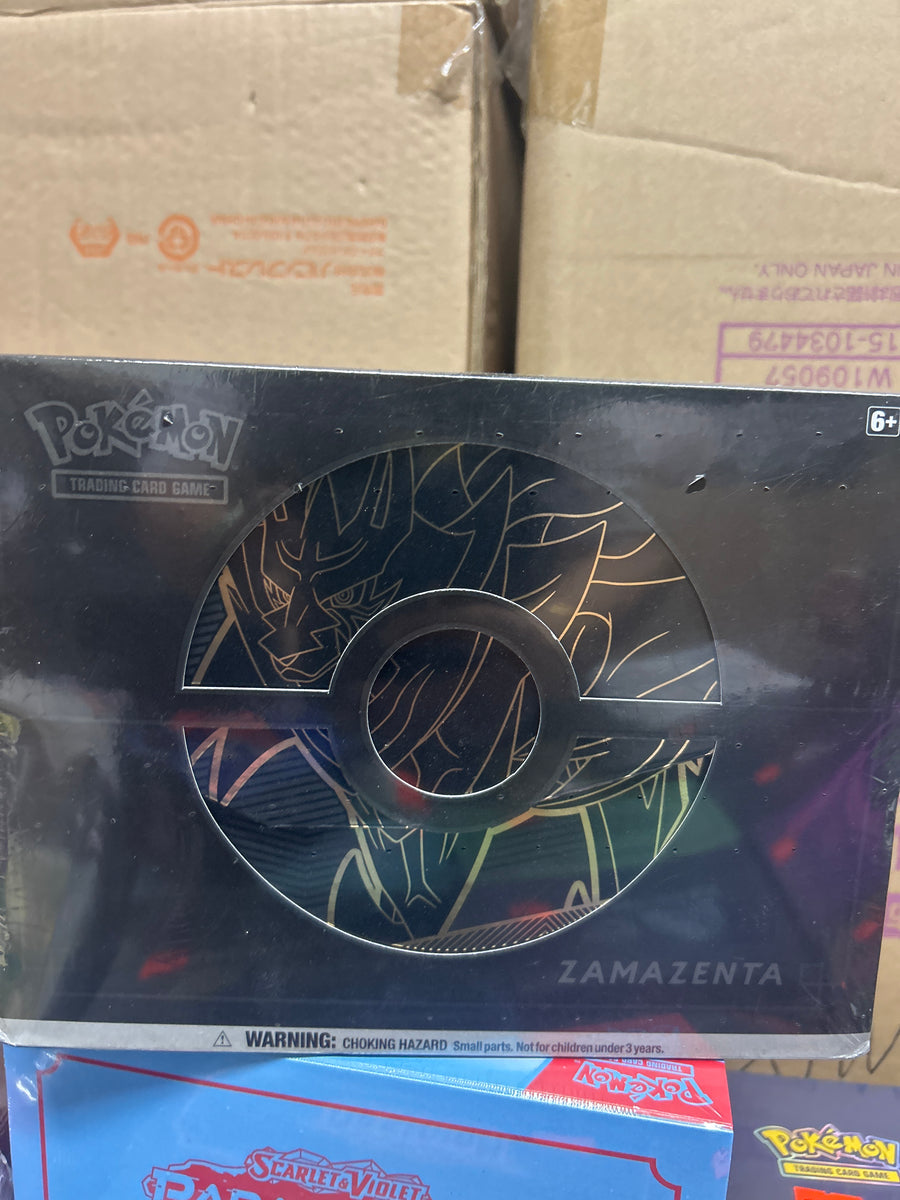Pokémon: Sword and Shield Zamazenta Elite Trainer Box – Toy Mandala