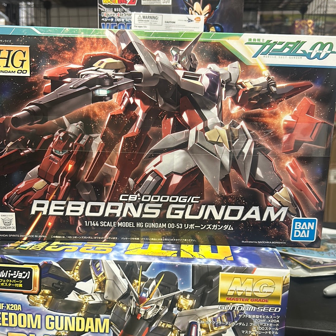 Bandai Gundam 00 Reborns Gundam HG 1/144 Scale Model Kit – Toy Mandala