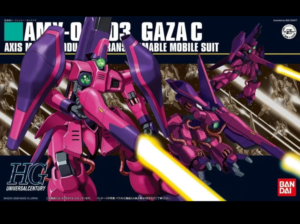 Bandai Hobby Zeta Gundam HGUC Gaza C Normal Production Type HG 1/144 M ...