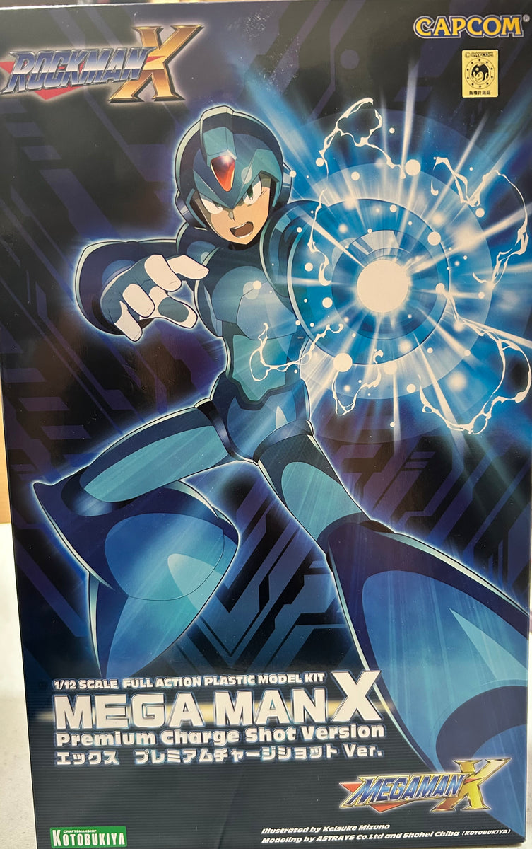 Kotobukiya Mega Man X (Premium Charge Shot Version) Plastic Model Kit ...