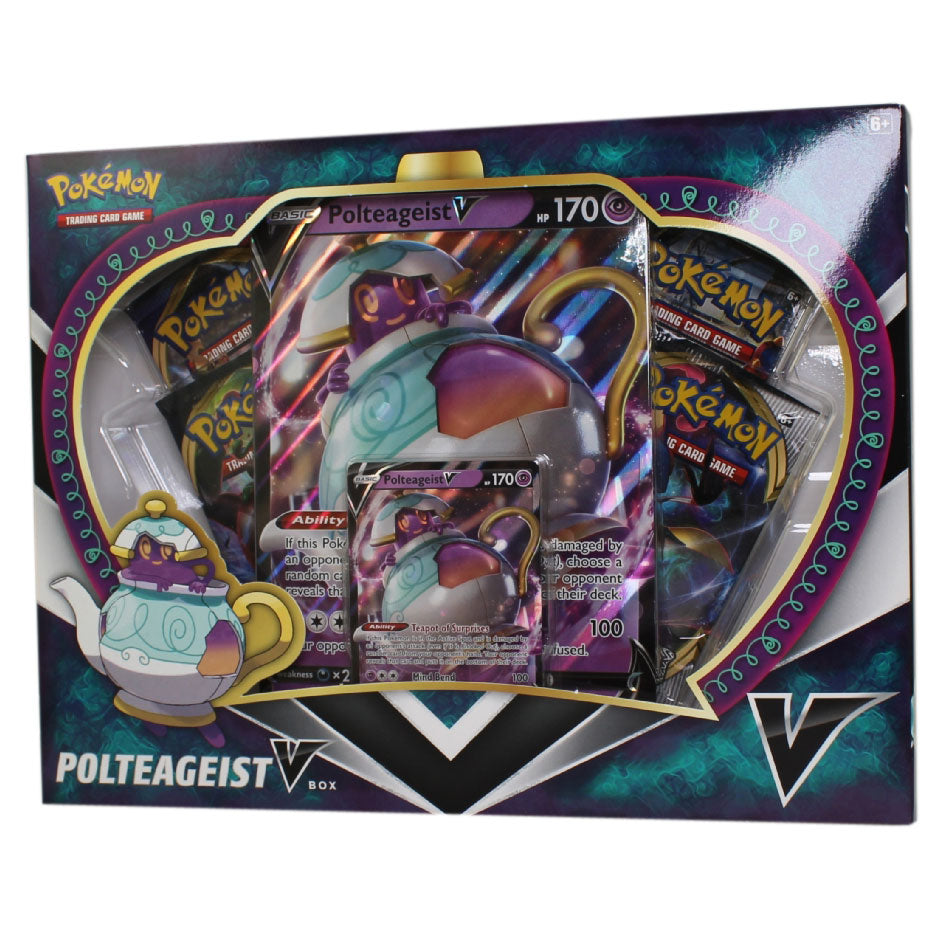 Pokemon TCG Trading Card Game Polteageist V Box – Toy Mandala